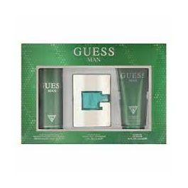 Guess Man Gift Set 2.5oz Edt + 6.0oz Deo + 6.7oz Shower Gel