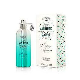 Cuba Authentic Happy 3.4oz Eau de Parfum for Ladies