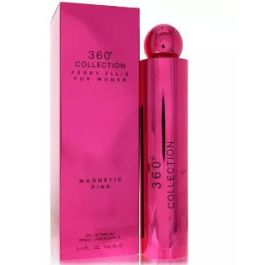 360 Collection Magnetic Pink 3.4oz Edt By Perry Ellis