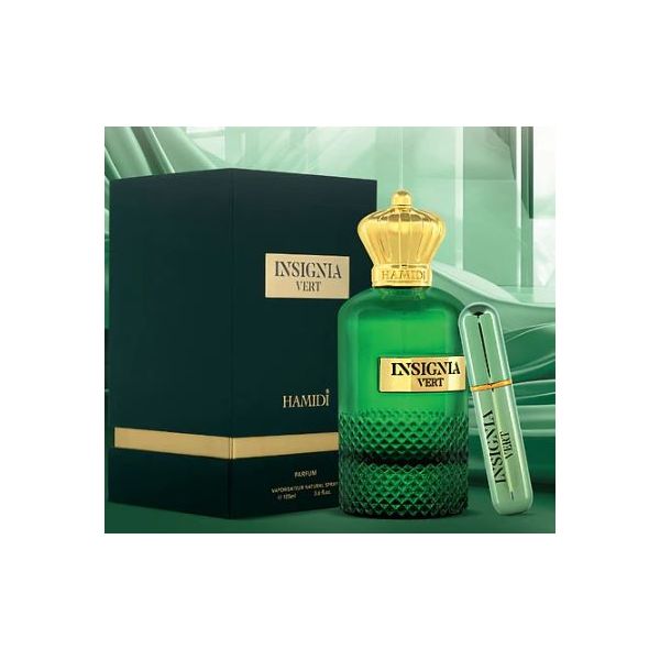 Insignia Vert 3.4oz Parfum for Men By Hamidi