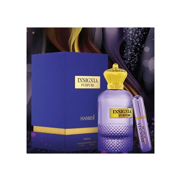 Insignia Purpure 3.4oz Parfum for Men By Hamidi